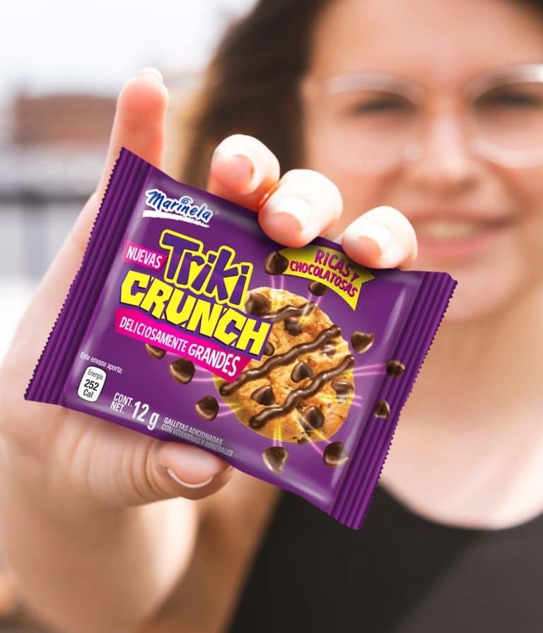 Triki Crunch by Marinela: Fun, Flavorful Packaging Design - Imaginity