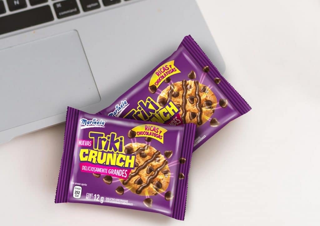 Triki Crunch by Marinela: Fun, Flavorful Packaging Design - Imaginity