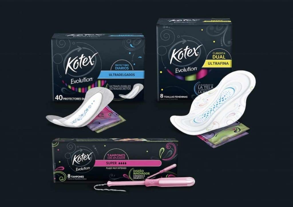 Kotex Evolution - Packaging and Product Design - Imaginity