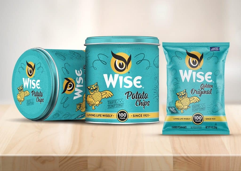 Wise Snacks. Retro Pack - Packaging Design - Imaginity