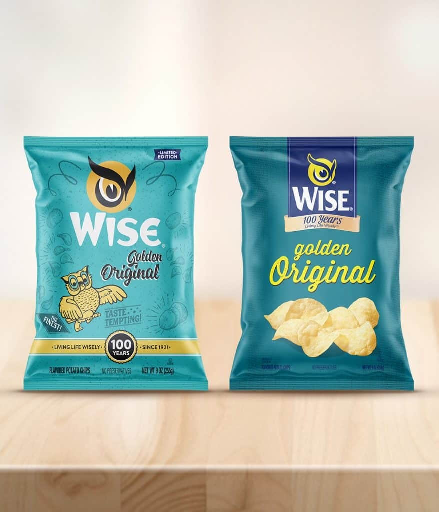 Wise Snacks. Retro Pack - Packaging Design - Imaginity