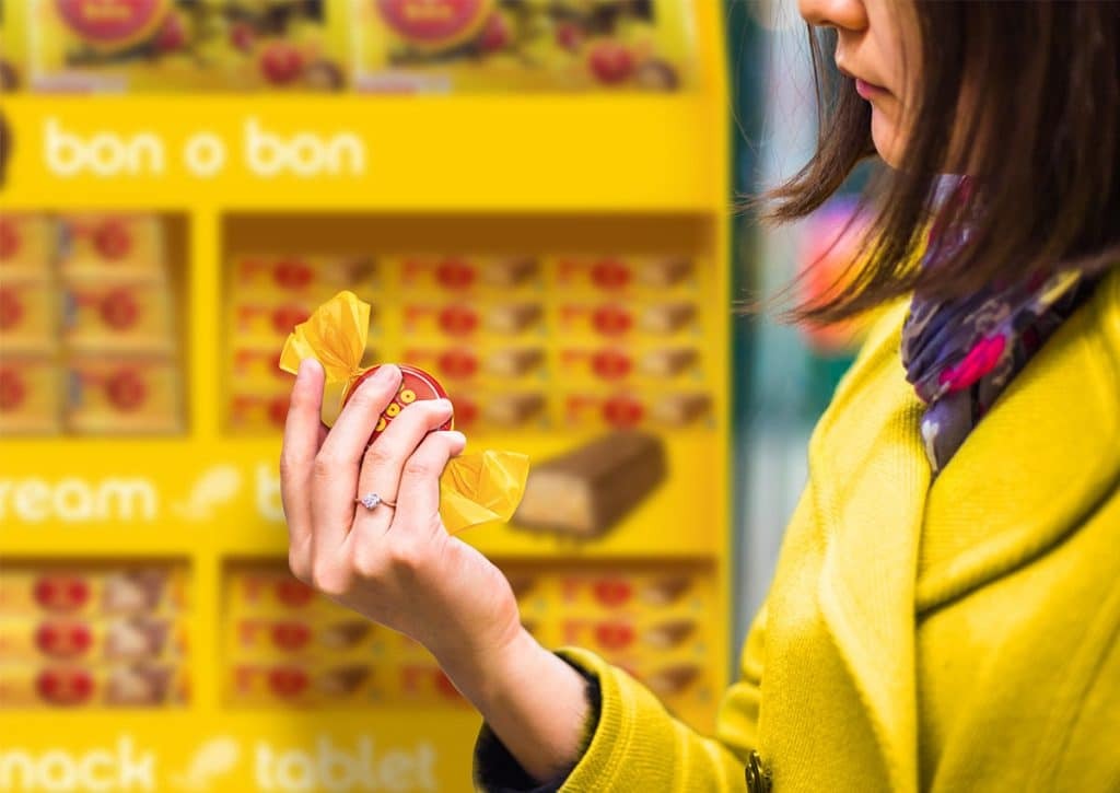 Bon o Bon - Freestanding POS design - Imaginity