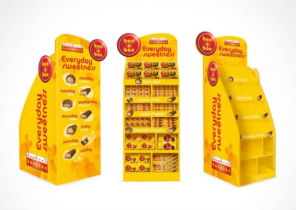 Bon o Bon - Freestanding POS design - Imaginity