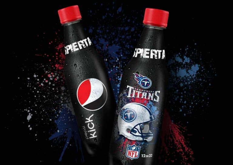 Pepsi Kick NFL Packaging Design - Imaginity