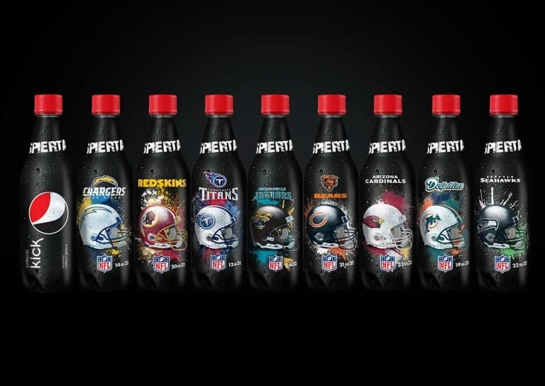 Pepsi Kick NFL Packaging Design - Imaginity