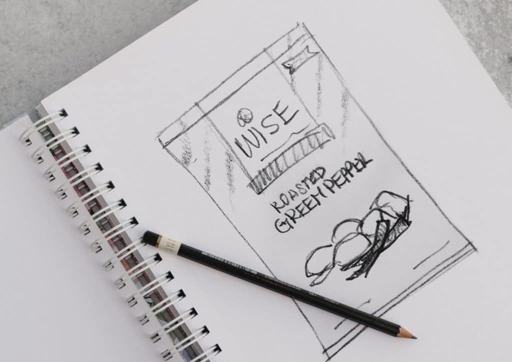 Wise. Roasted Green Pepper - Packaging Design: Imaginity