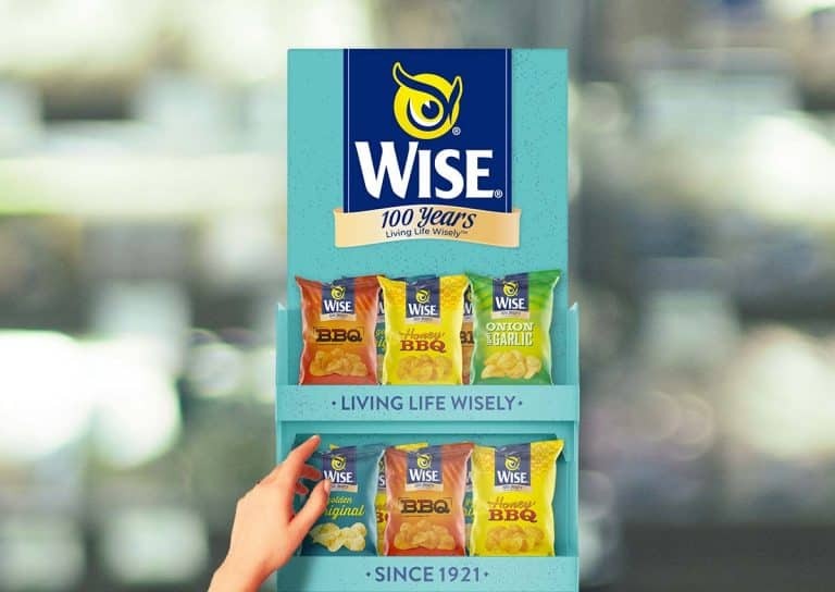 Wise Snacks. Retro Pack - POS Design: Imaginity