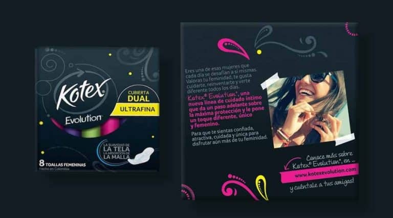 Kotex Evolution - Packaging and Product Design - Imaginity