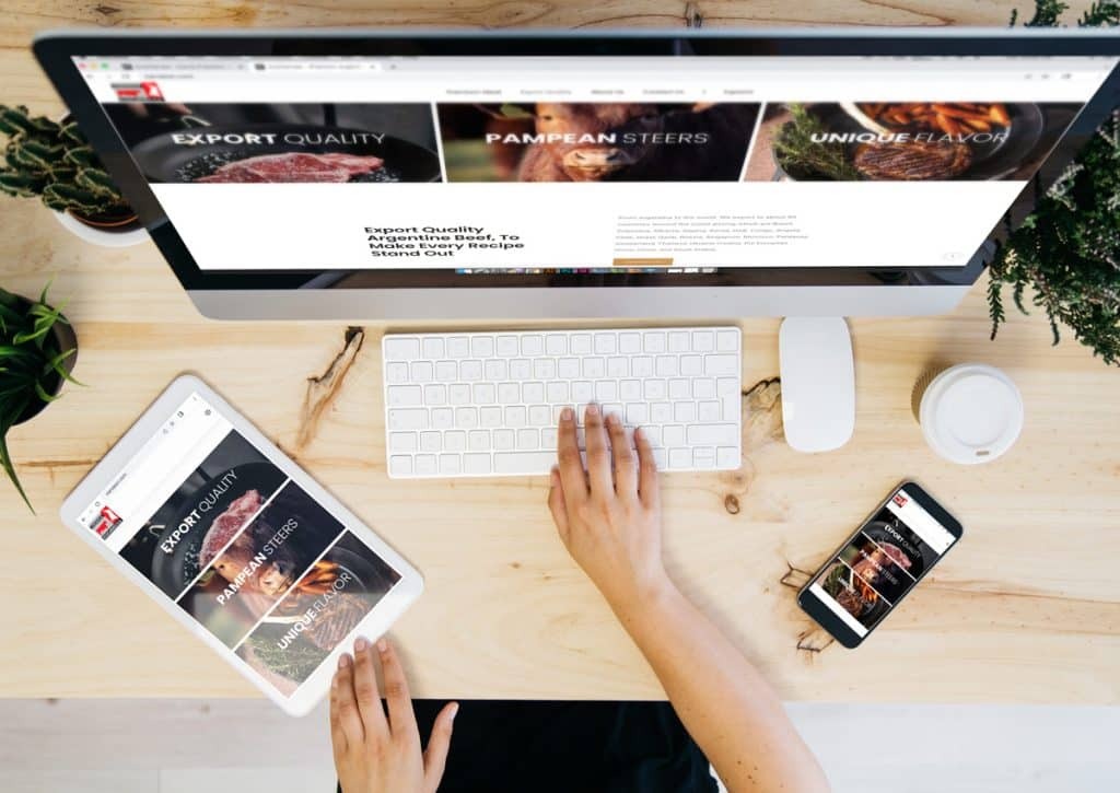 Ecocarnes Web Design - Imaginity