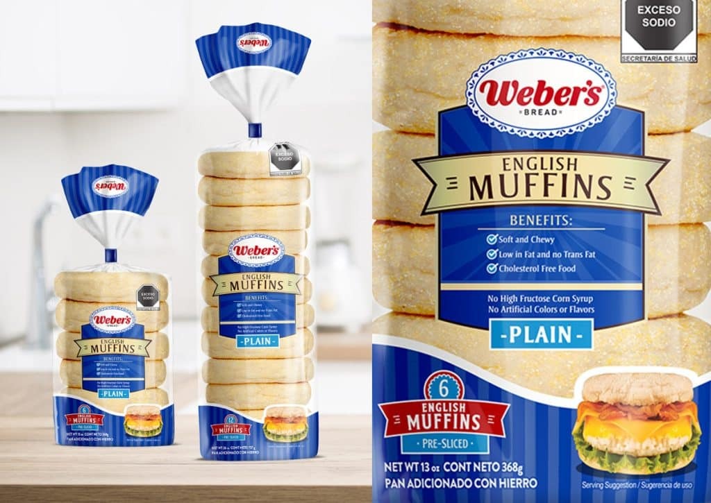 Weber's English Muffins - Packaging Design: Imaginity