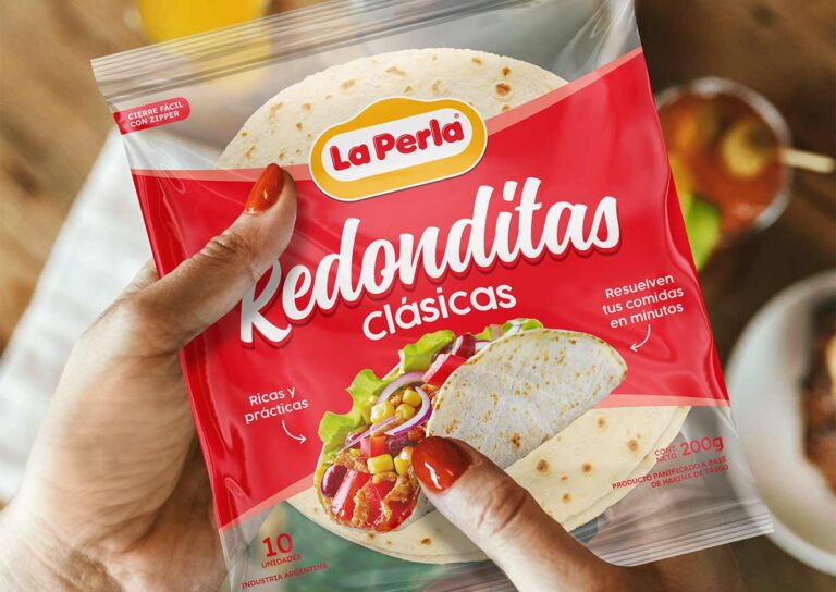 La Perla Tortillas "Redonditas" - Packaging Design - Imaginity