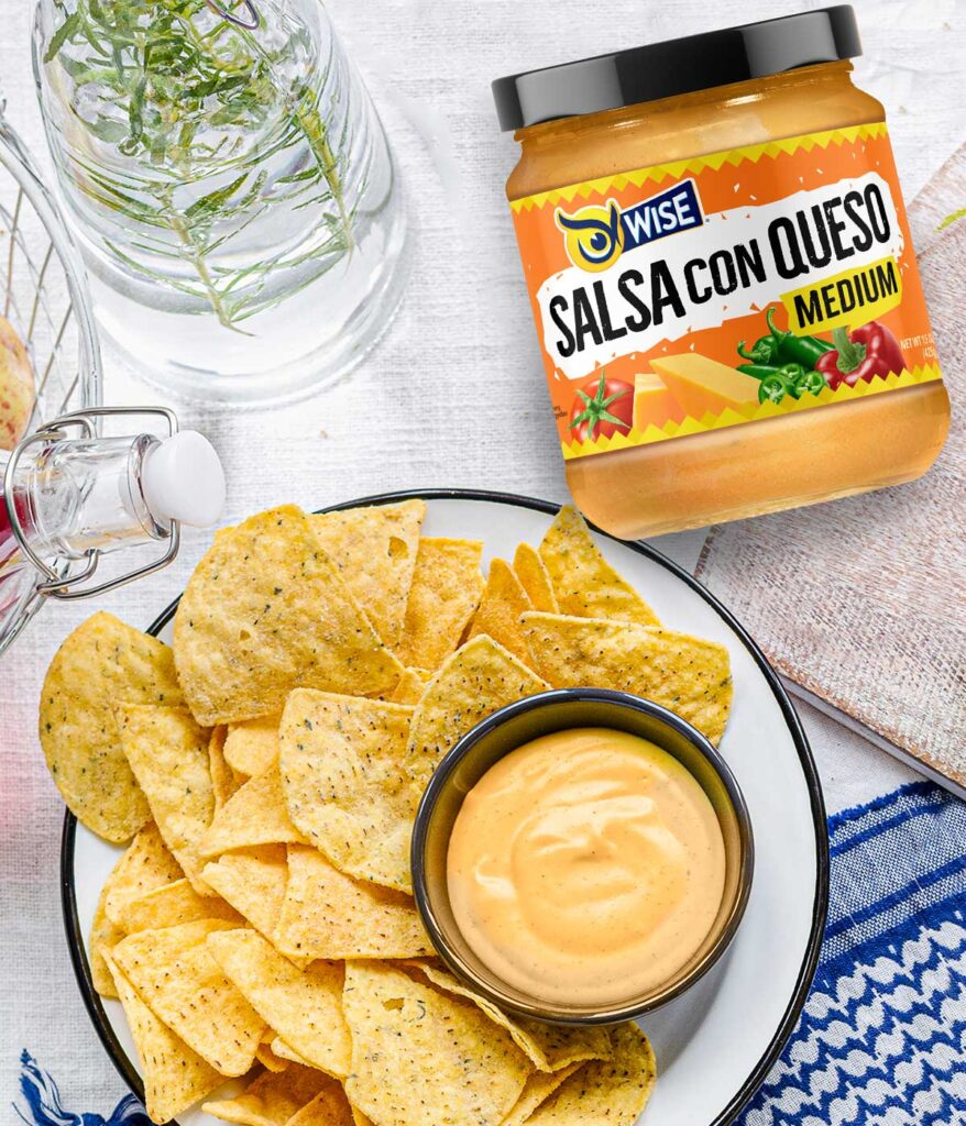 Wise Salsas & Dips - Packaging Design: Imaginity