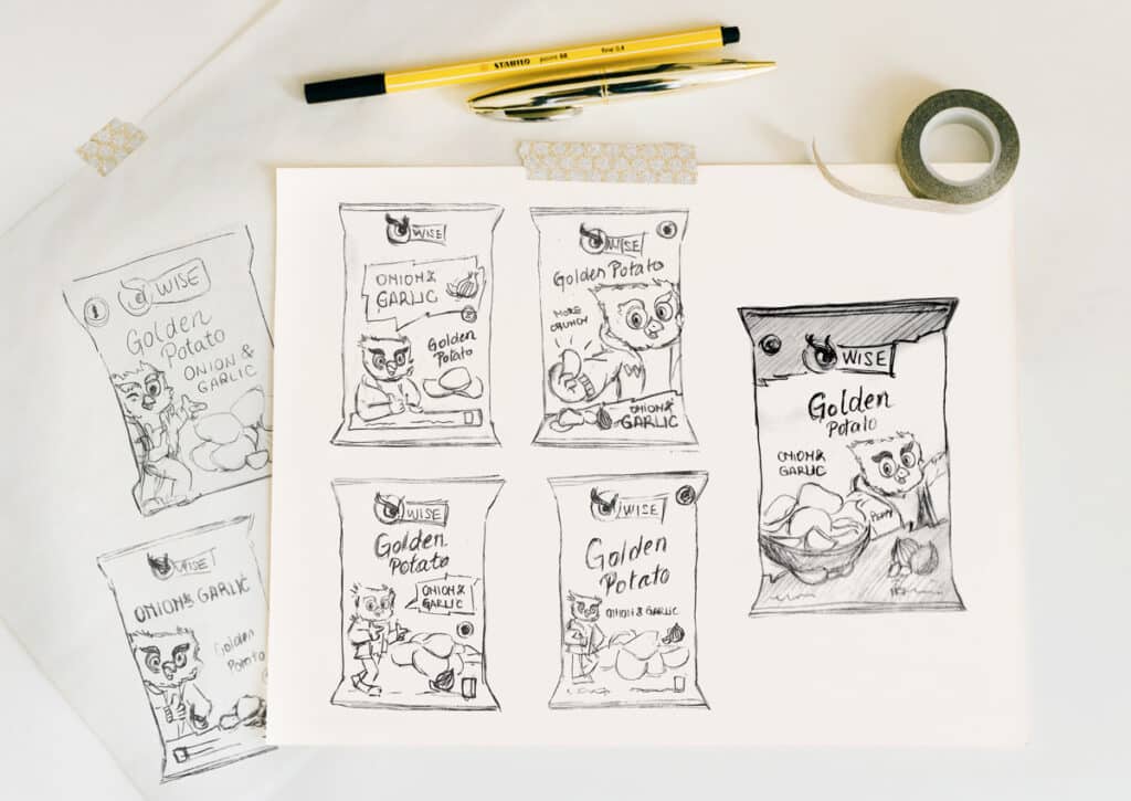 Wise Snacks Peppy - Packaging Design - Imaginity